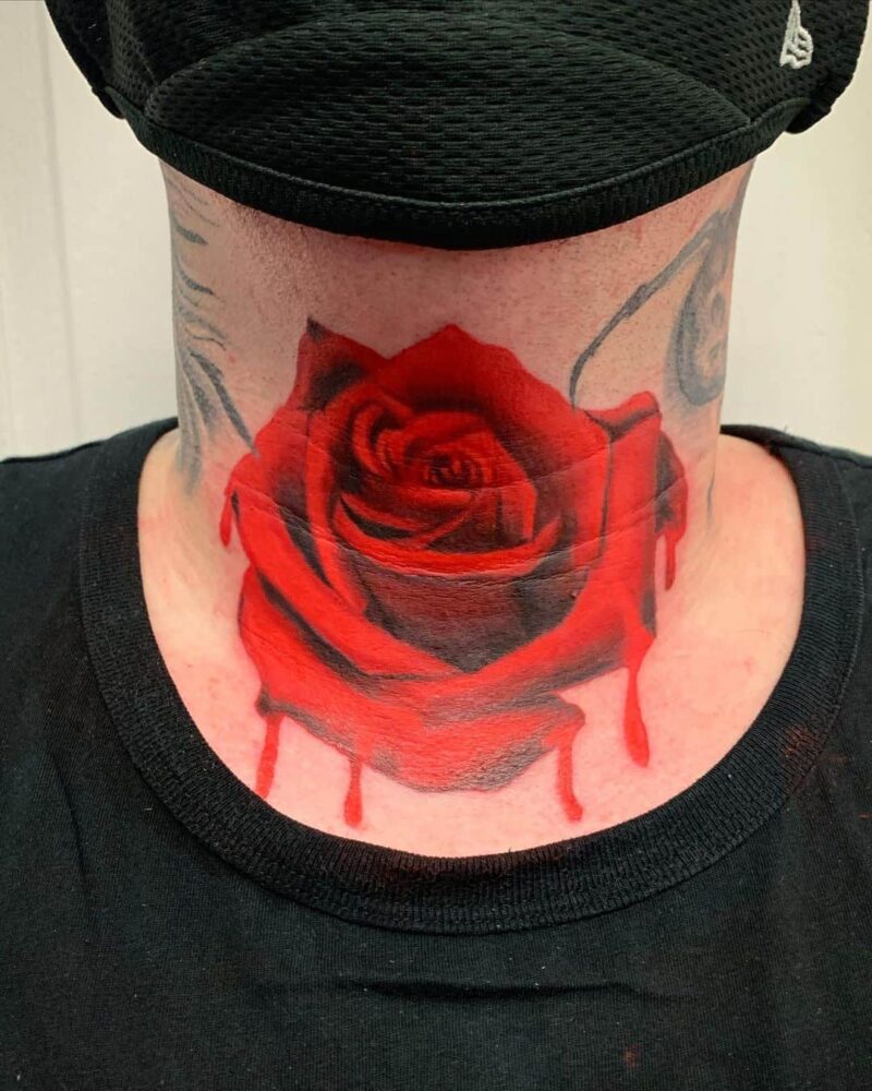 12 Fierce Red Ink Tattoo Examples • Body Artifact