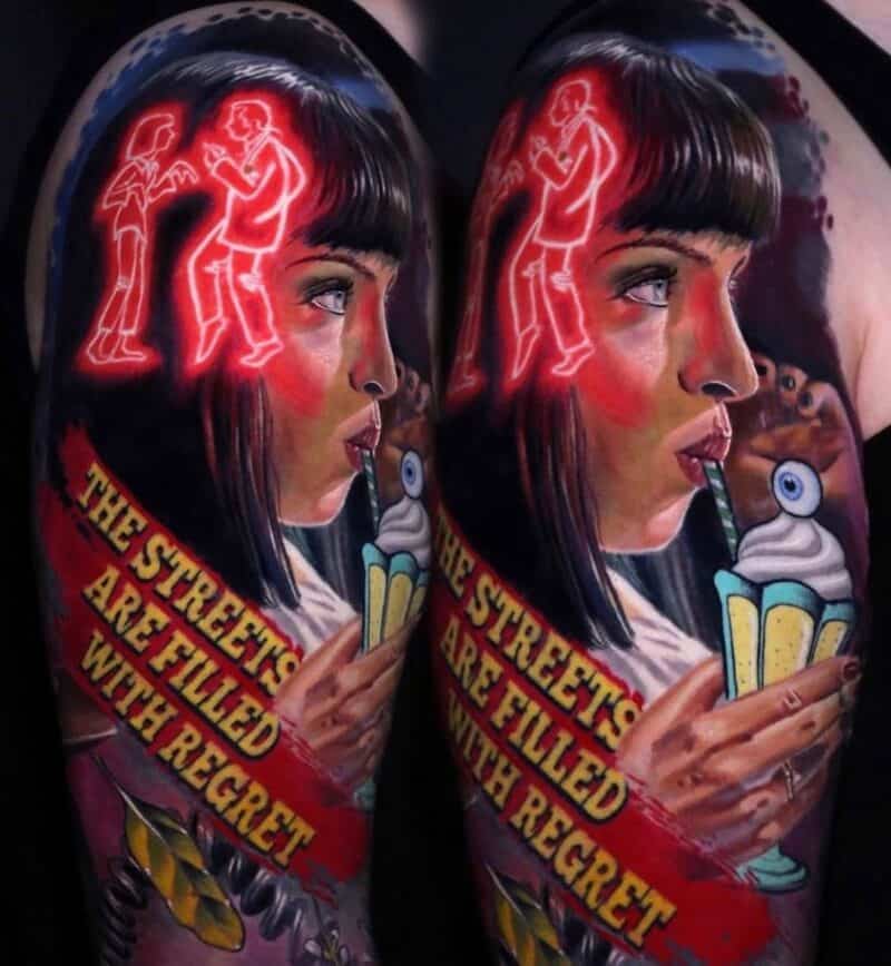 21 Pulp Fiction Tattoos With A Twist • Body Artifact