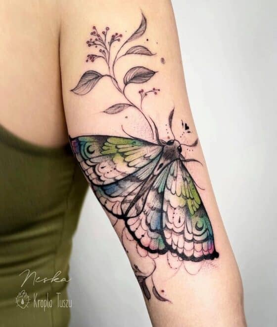 22 Moth Tattoos To Admire • Body Artifact
