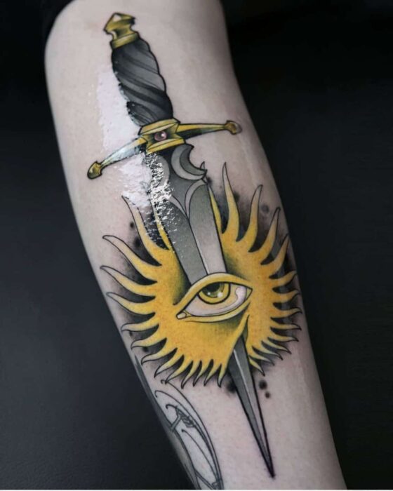 20 Striking Dagger Tattoos • Body Artifact