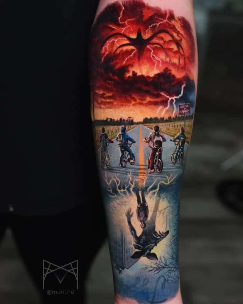 25 Stranger Things Tattoos To Admire Before Season 5 • Body Artifact