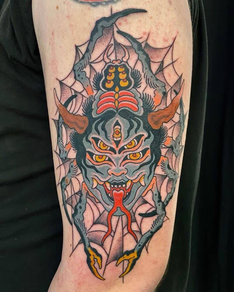 21 Looming Spider Tattoos You'll Gladly Have Crawling On You • Body ...