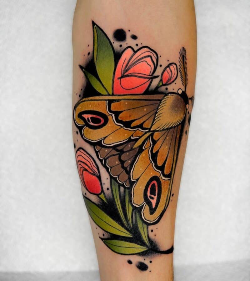 22 Moth Tattoos To Admire • Body Artifact