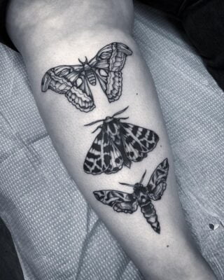 22 Moth Tattoos To Admire • Body Artifact