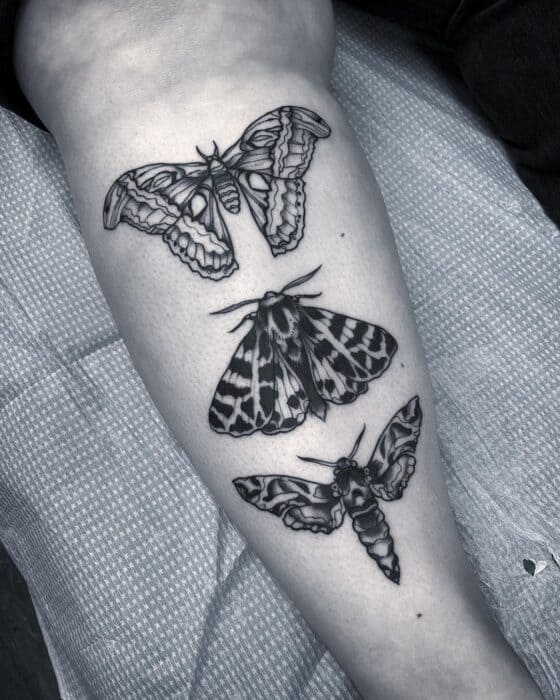 22 Moth Tattoos To Admire • Body Artifact