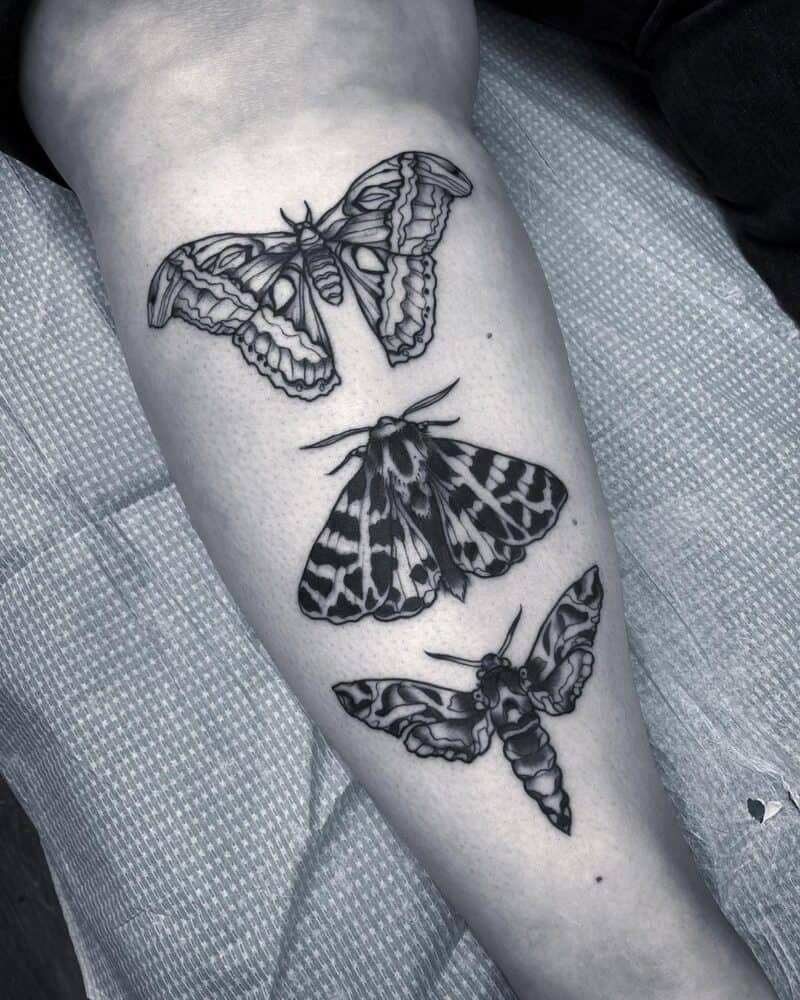 22 Moth Tattoos To Admire • Body Artifact