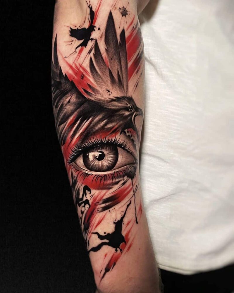 Trash Polka Tattoos: Everything You Need To Know (With 14 Examples ...