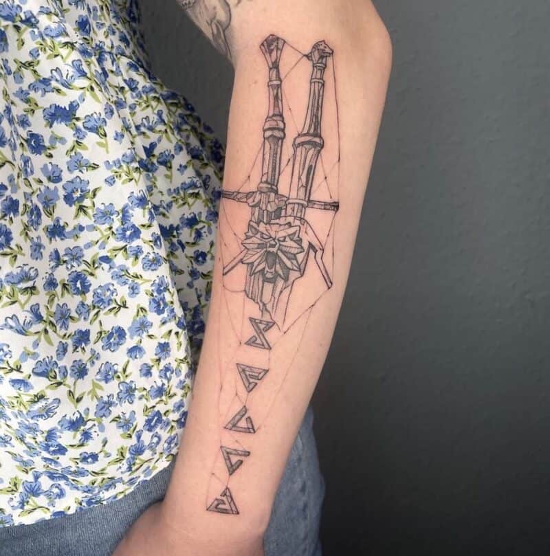 20 Witcher Tattoos Destined For Battle • Body Artifact