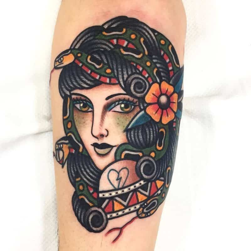 28 Bold Medusa Tattoos To Make You Feel Powerful • Body Artifact