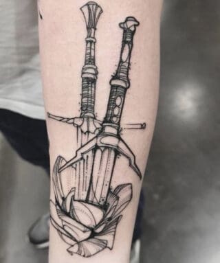 20 Witcher Tattoos Destined For Battle • Body Artifact