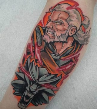 20 Witcher Tattoos Destined For Battle • Body Artifact