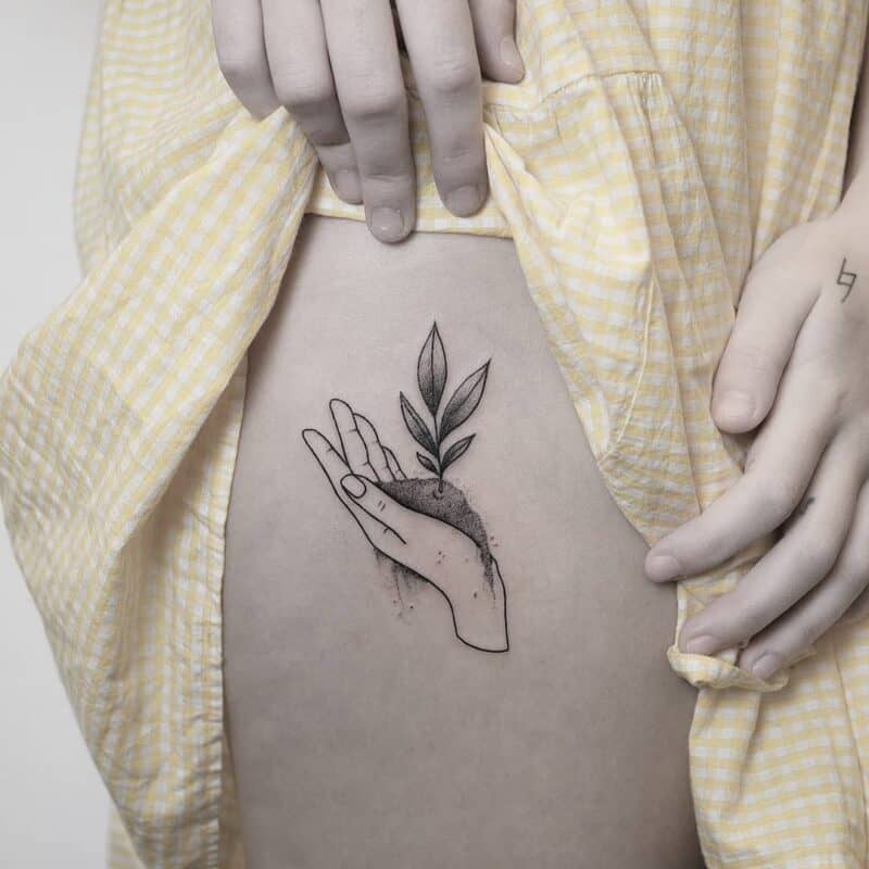 22 Beautiful Plant Tattoos To Admire • Body Artifact