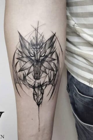20 Witcher Tattoos Destined For Battle • Body Artifact