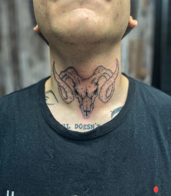 51 Bold Neck Tattoos For Men • Body Artifact