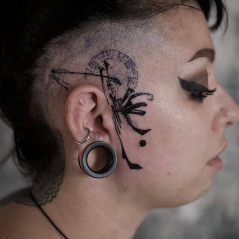 20 Eye Catching Face Tattoos • Body Artifact