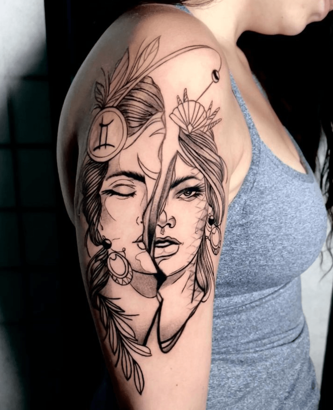 Gemini Tattoo Ideas For Men Bronctattooaus Gemini Tattoo Ideas For Men Bronctattooaus