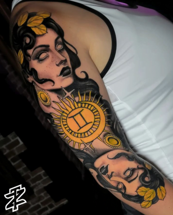 22 Gemini Tattoos To Watch Out For • Body Artifact