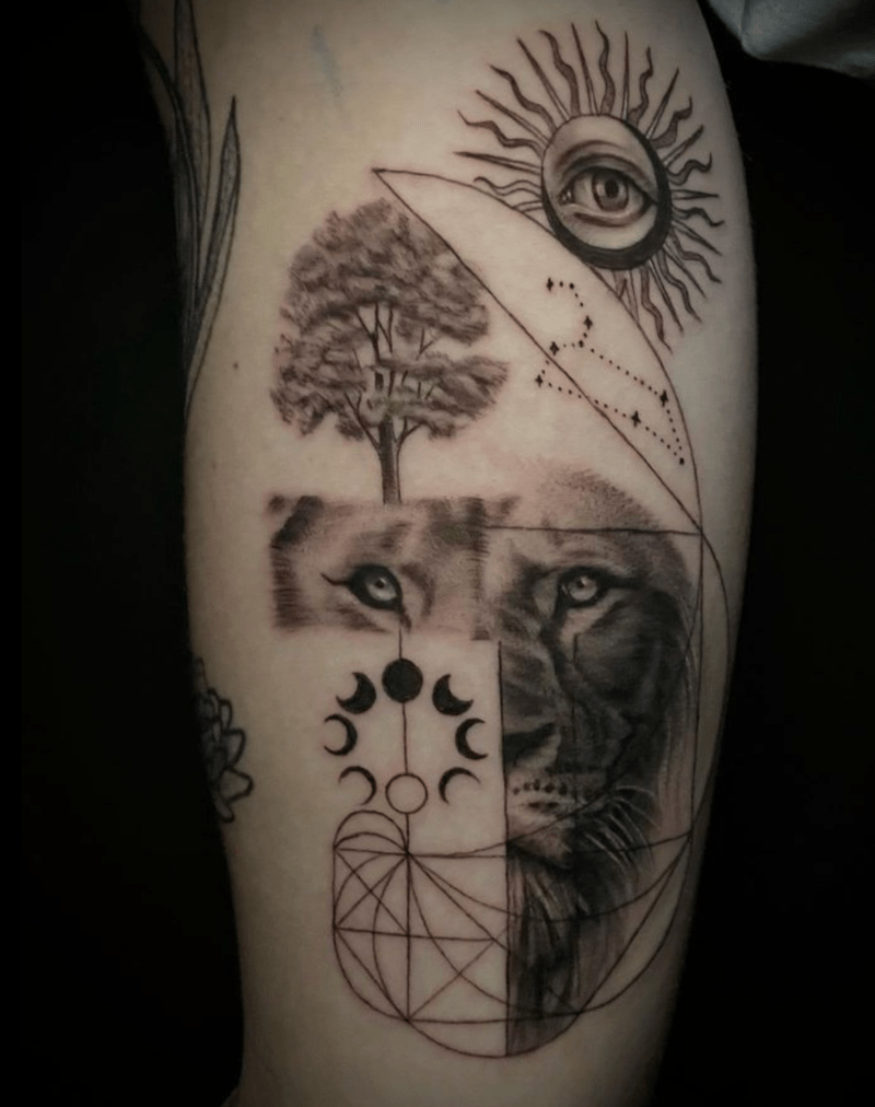 30 Leo Tattoos To Roar About • Body Artifact