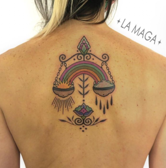 28 Mesmerizing Libra Tattoos To Tip The Scales • Body Artifact