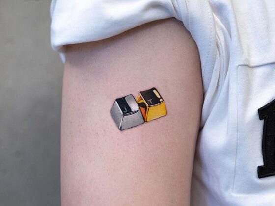11 Mechanical Keyboard Tattoos You Can Practically Hear • Body Artifact