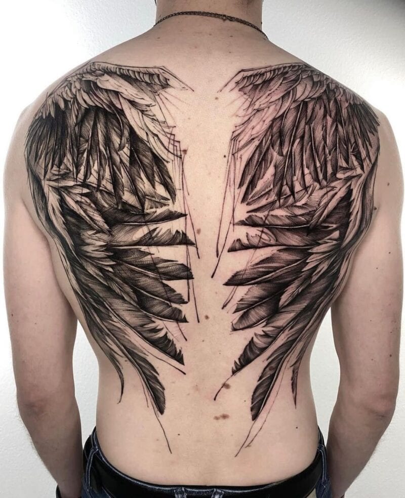 27 Bold Back Tattoos For Men To Make A Statement • Body Artifact