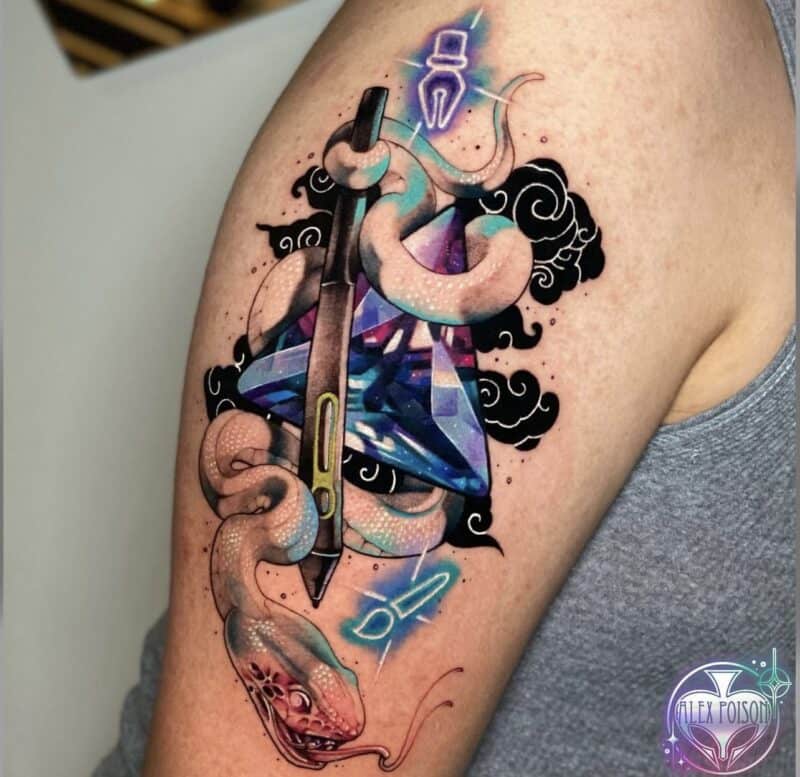 23 Incredible Snake Tattoos To Get Wrapped Up In • Body Artifact