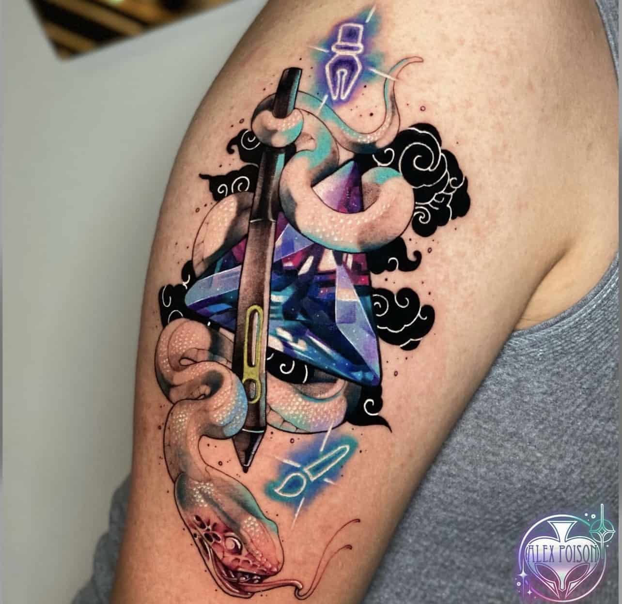 23 Incredible Snake Tattoos To Get Wrapped Up In • Body Artifact