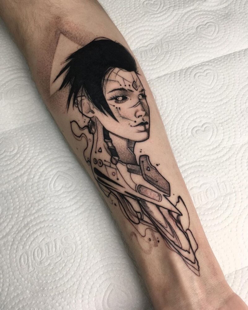 32 Futuristic Cyberpunk Tattoos To Dream About • Body Artifact