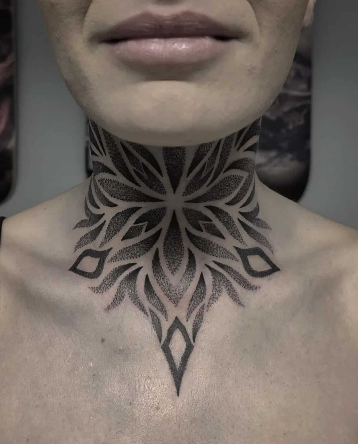 51 Bold Neck Tattoos For Men • Body Artifact