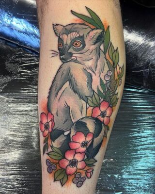 22 Lemur Tattoos To Hang Out And Chill With • Body Artifact