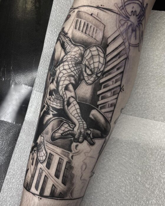 25 Miles Morales Tattoos To Get Your Spidey Sense Tingling • Body Artifact