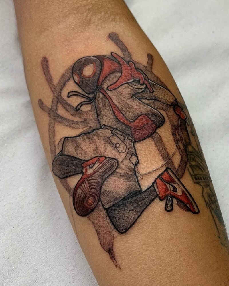 25 Miles Morales Tattoos To Get Your Spidey Sense Tingling • Body Artifact