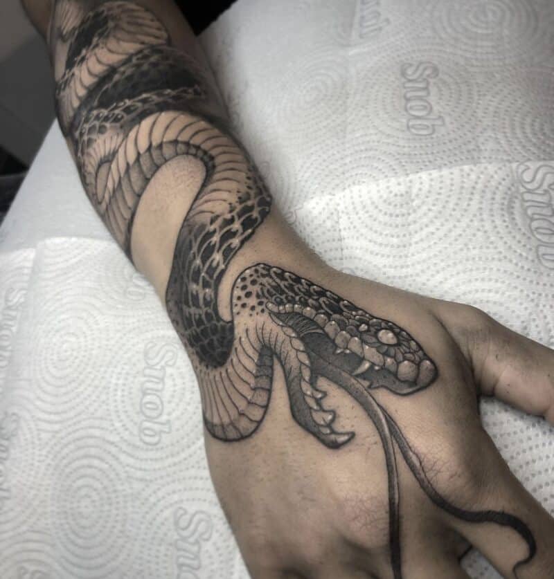 23 Incredible Snake Tattoos To Get Wrapped Up In • Body Artifact
