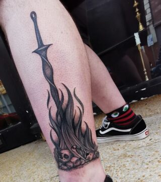 37 Epic Dark Souls Bonfire Tattoos • Body Artifact