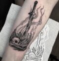 37 Epic Dark Souls Bonfire Tattoos • Body Artifact
