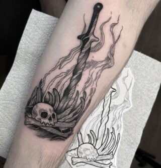 37 Epic Dark Souls Bonfire Tattoos • Body Artifact