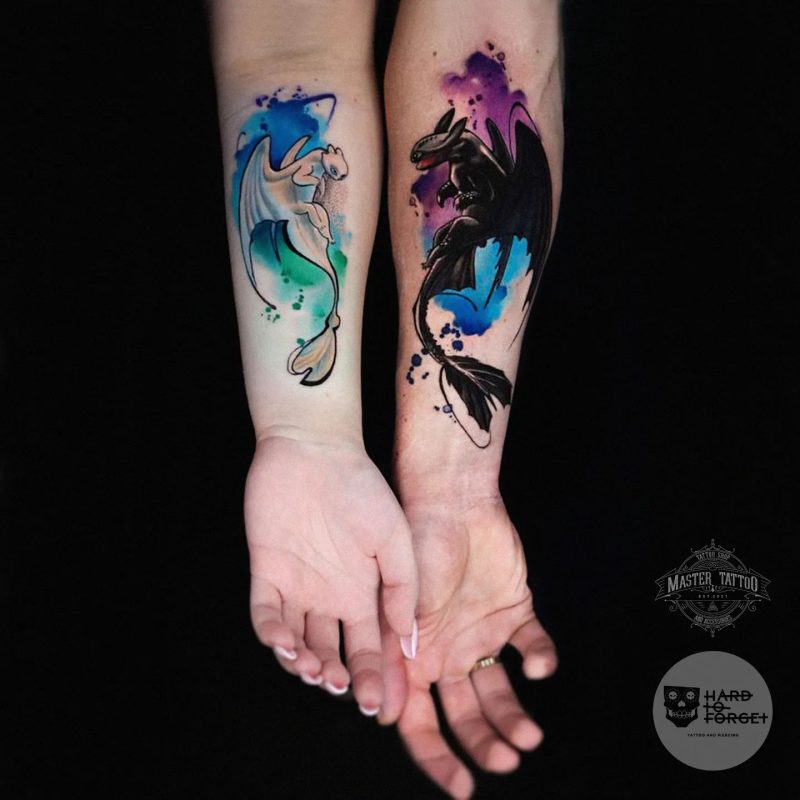 19 How To Train Your Dragon Tattoos To Admire • Body Artifact