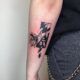 22 Blackwork Negative Space Tattoo To Get Lost In • Body Artifact