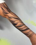 22 Blackwork Negative Space Tattoo To Get Lost In • Body Artifact