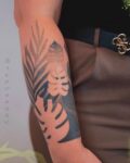 22 Blackwork Negative Space Tattoo To Get Lost In • Body Artifact