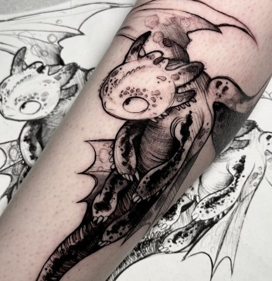 19 How To Train Your Dragon Tattoos To Admire • Body Artifact