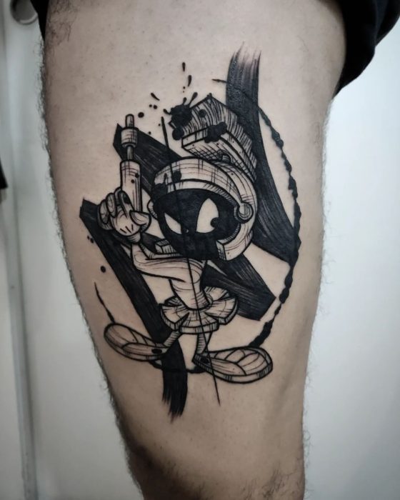 23 Marvin The Martian Tattoos For Another World • Body Artifact