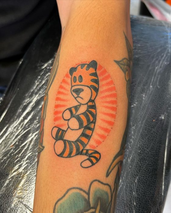 13 Playful Calvin And Hobbes Tattoos • Body Artifact