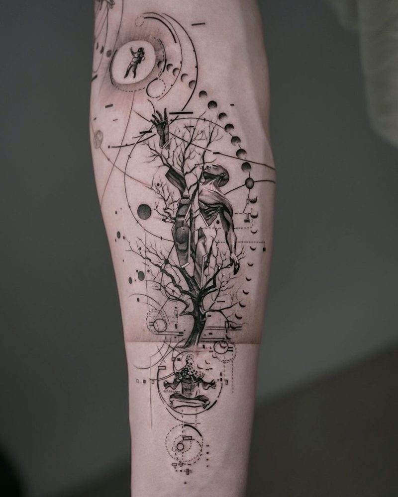 The Ultimate Guide To Space Tattoos: Styles, Meanings, And Ideas • Body ...