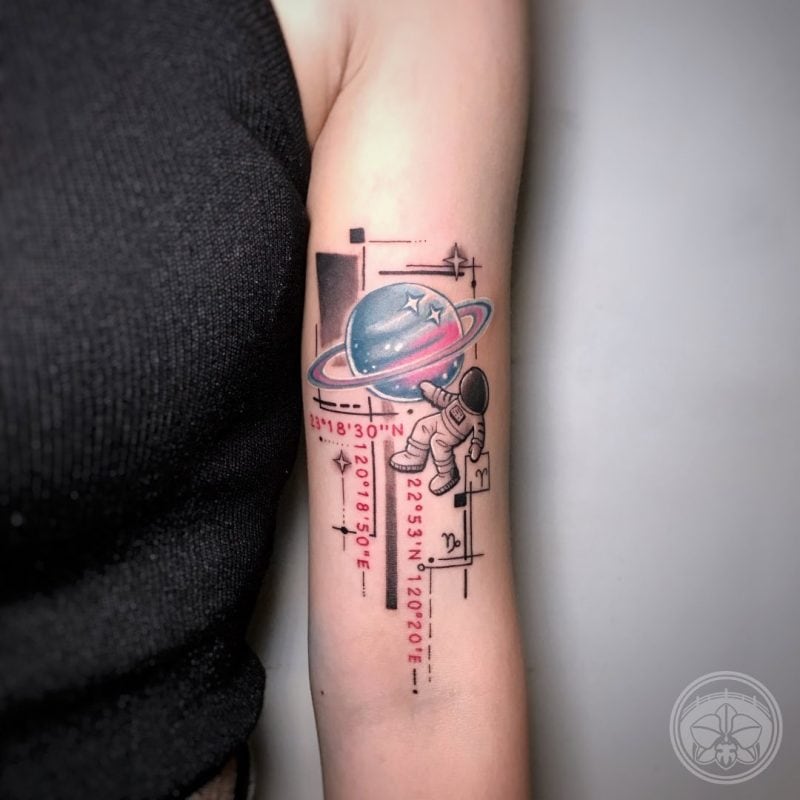 The Ultimate Guide To Space Tattoos: Styles, Meanings, And Ideas • Body ...