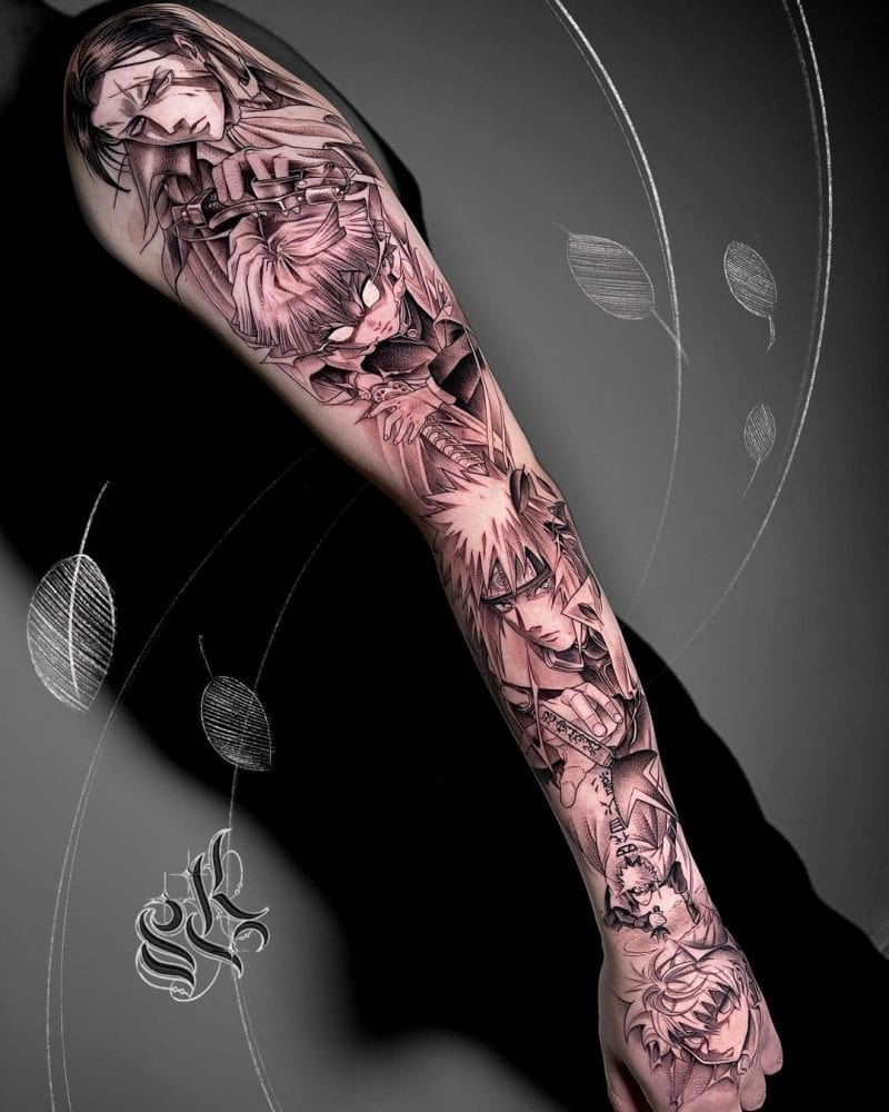 38 Attack On Titan Tattoos: A Tribute To The Titans And Humanity • Body ...