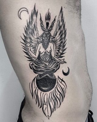 36 Baphomet Tattoos And Their Meanings • Body Artifact