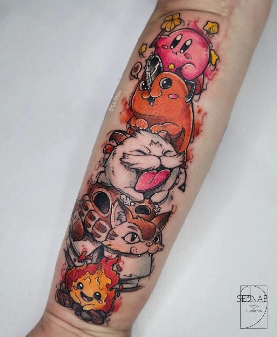 36 Chainsaw Man Tattoos: Unleashing The Devil Within • Body Artifact