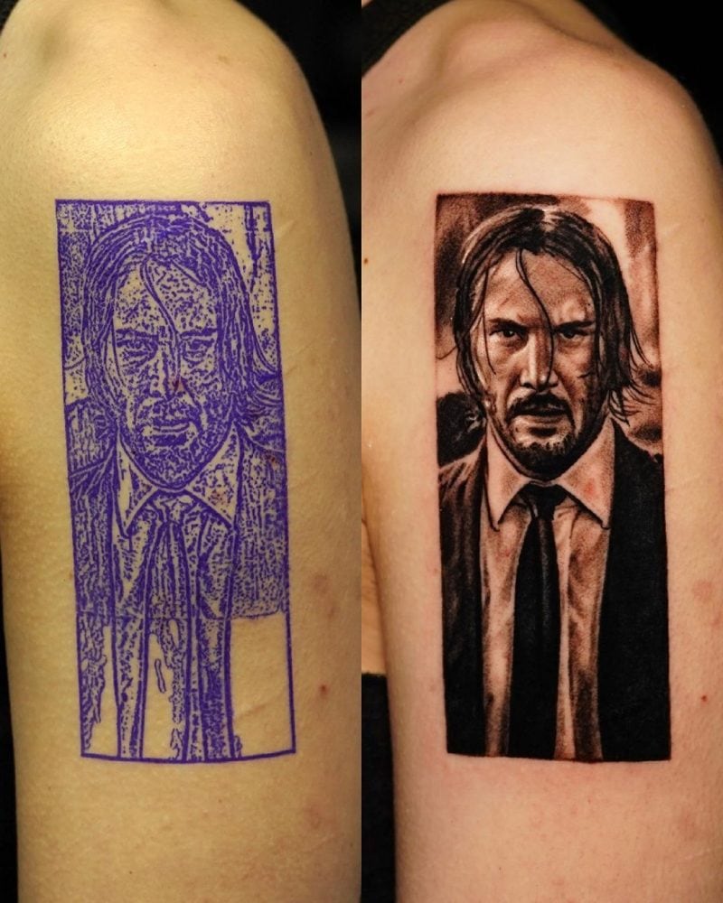 27 John Wick Tattoos To Unleash Your Inner Beast • Body Artifact