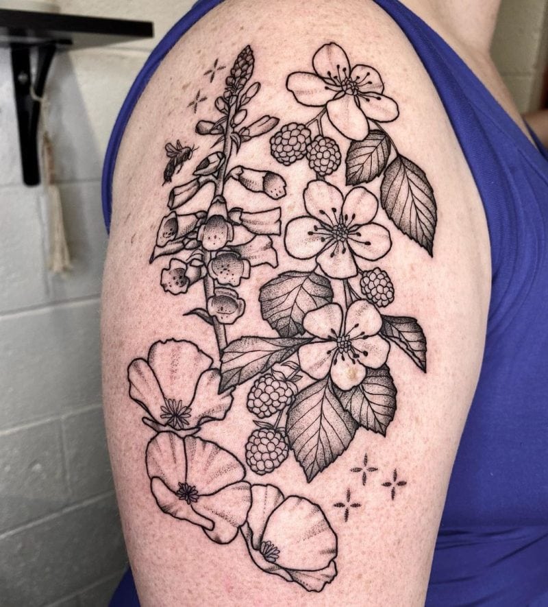 The Beauty Behind Garden Sleeve Tattoos • Body Artifact